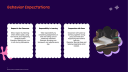 Classroom Rules & Expectations - Education PowerPoint Template ...