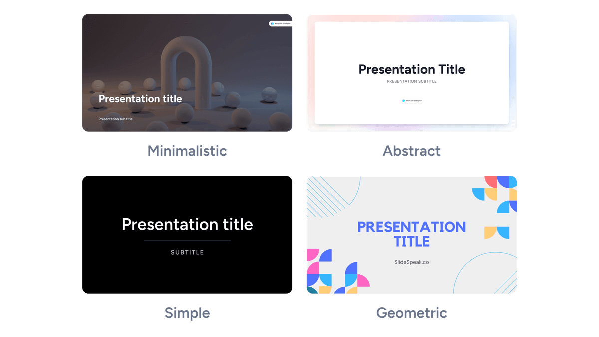 Create Presentations from Website with AI – SlideSpeak