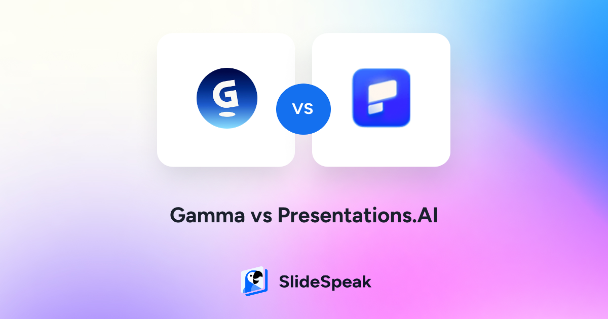 Gamma vs Presentations.AI: The Ultimate AI Presentation Maker ...