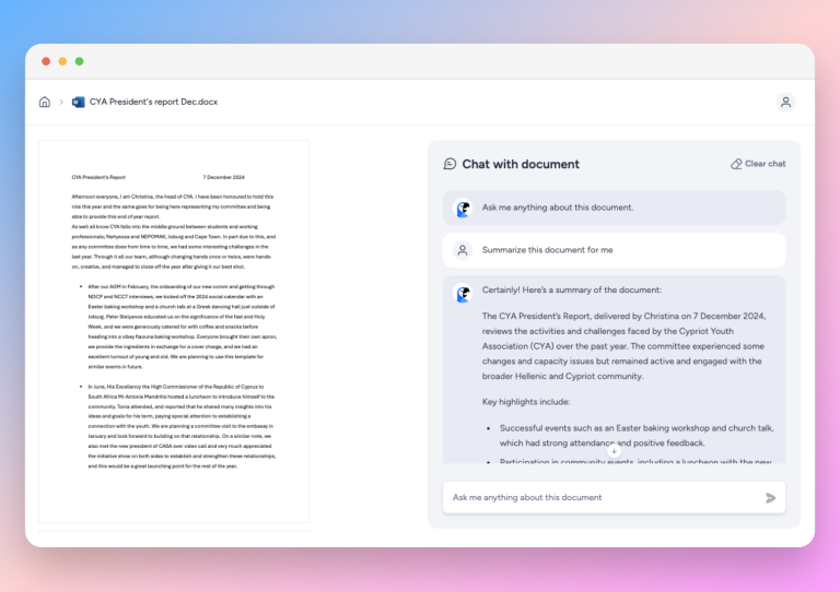 How to Summarize a Word document using ChatGPT - SlideSpeak