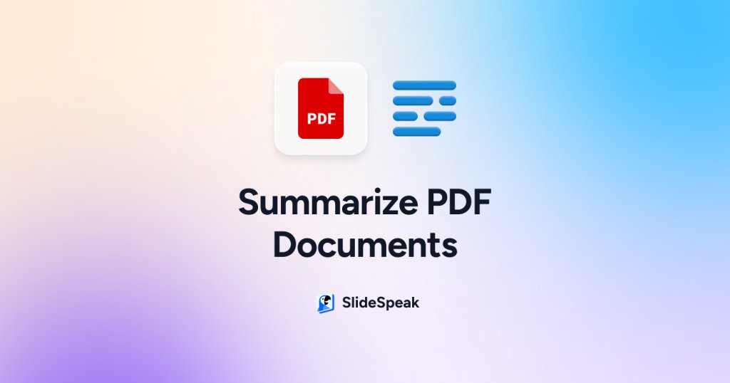 Can Chat GPT summarize a PDF? - SlideSpeak