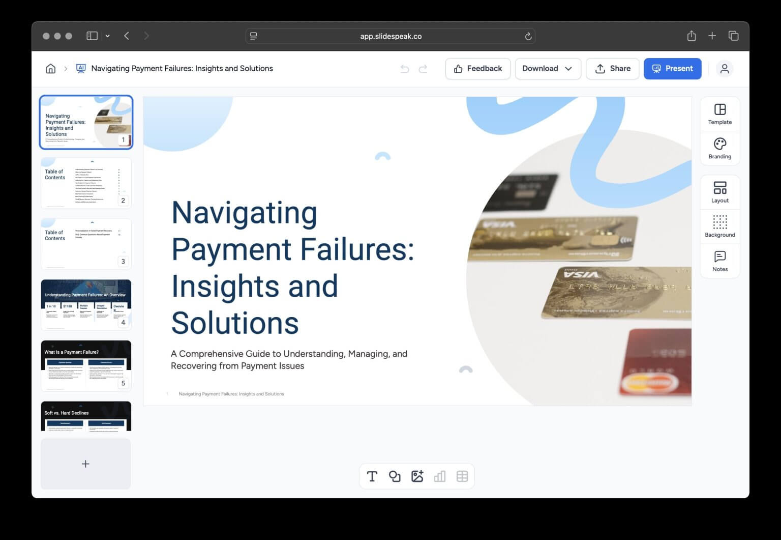 Generate PowerPoint with AI from any Word document - SlideSpeak