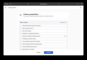 Generate PowerPoint with AI from any Word document - SlideSpeak