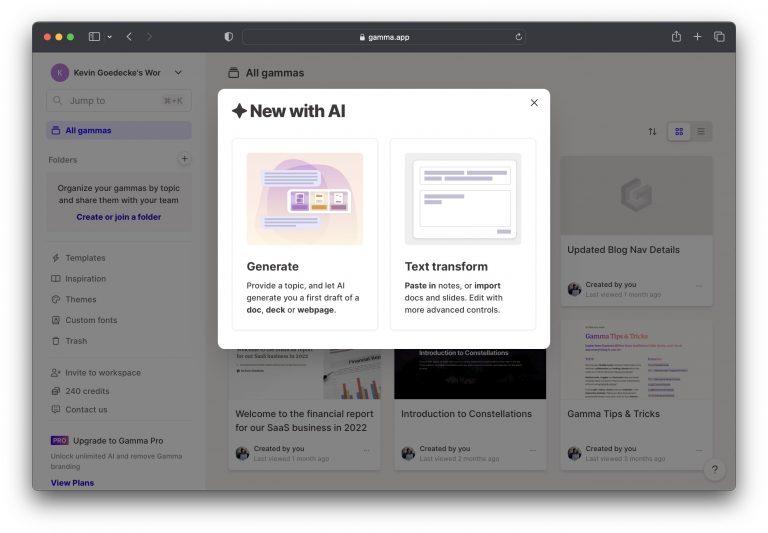 Beautiful.ai vs. Gamma: Two tools to generate presentations with AI ...