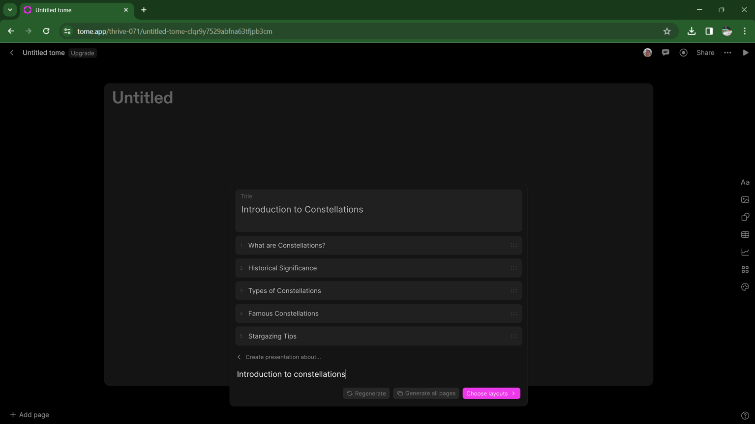 Tome vs Gamma: Comparing two AI Presentation Tools - SlideSpeak