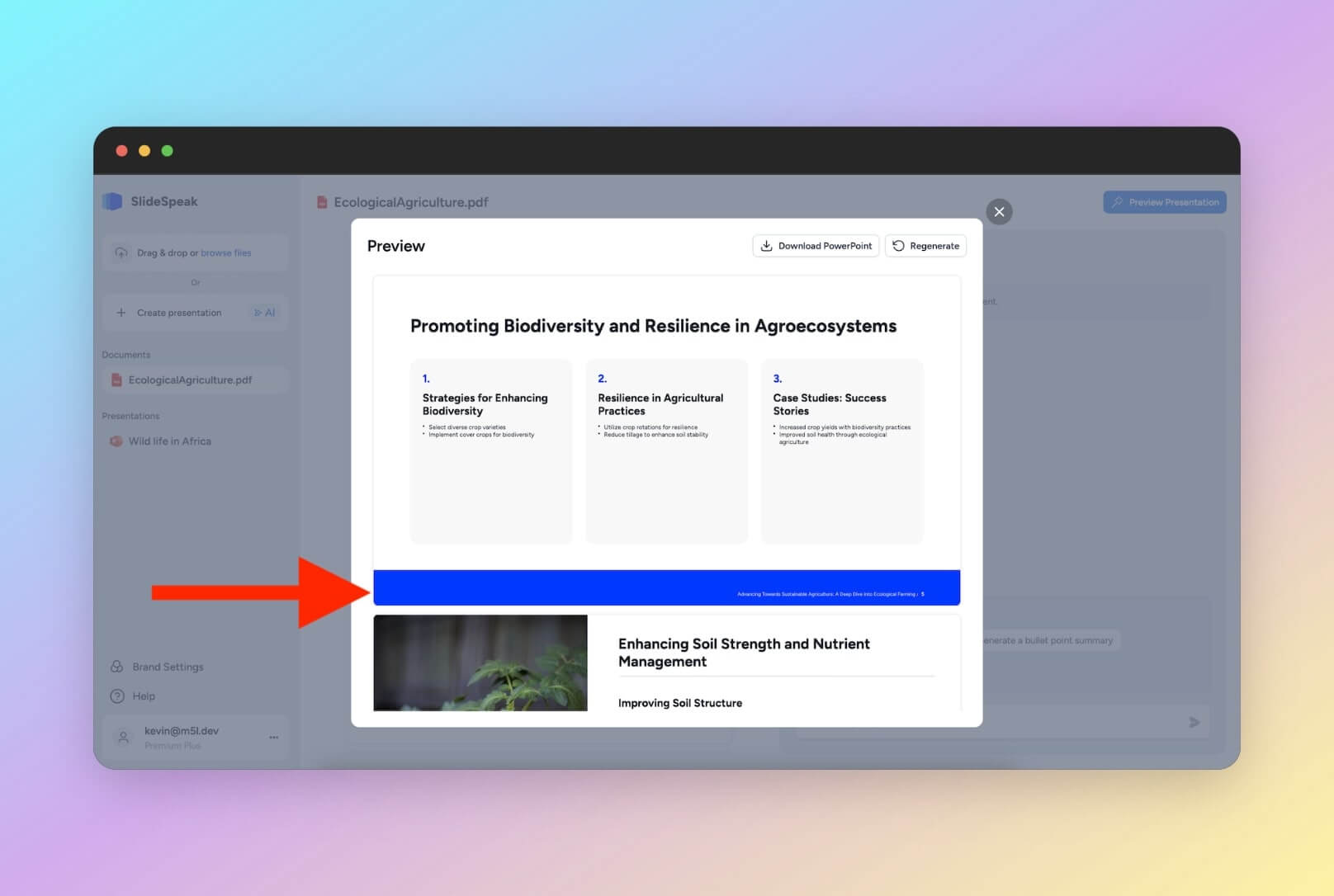 New: Customize your AI presentations with colors, fonts and logos ...