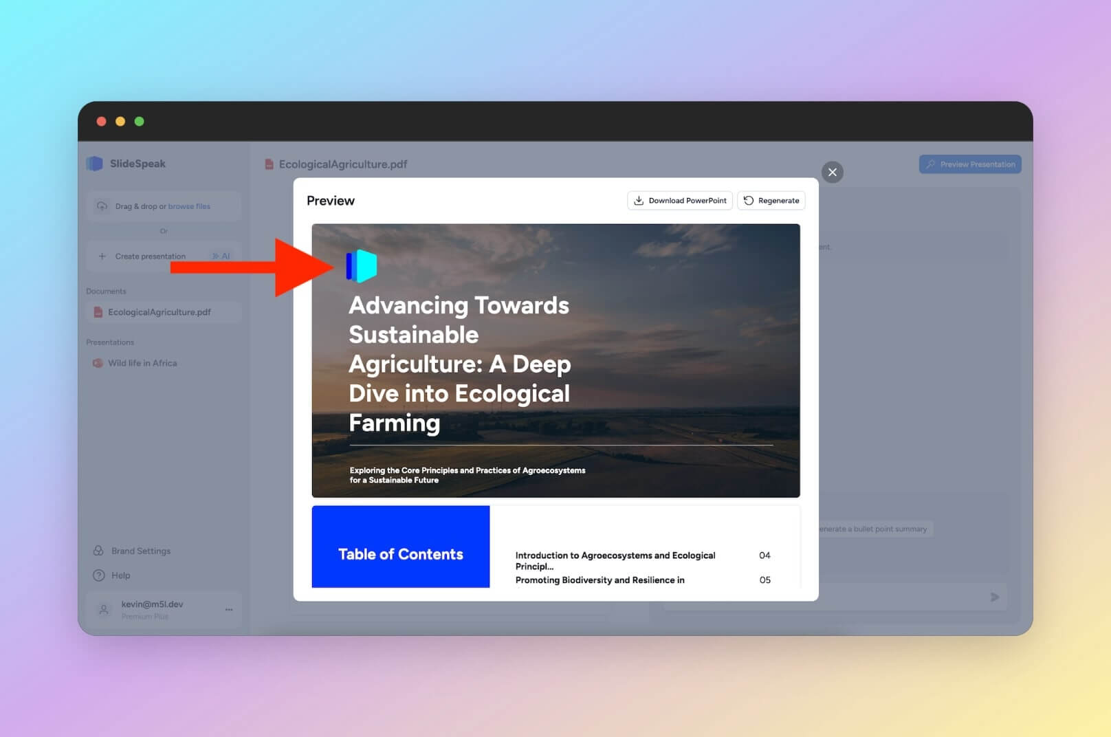 New: Customize your AI presentations with colors, fonts and logos ...