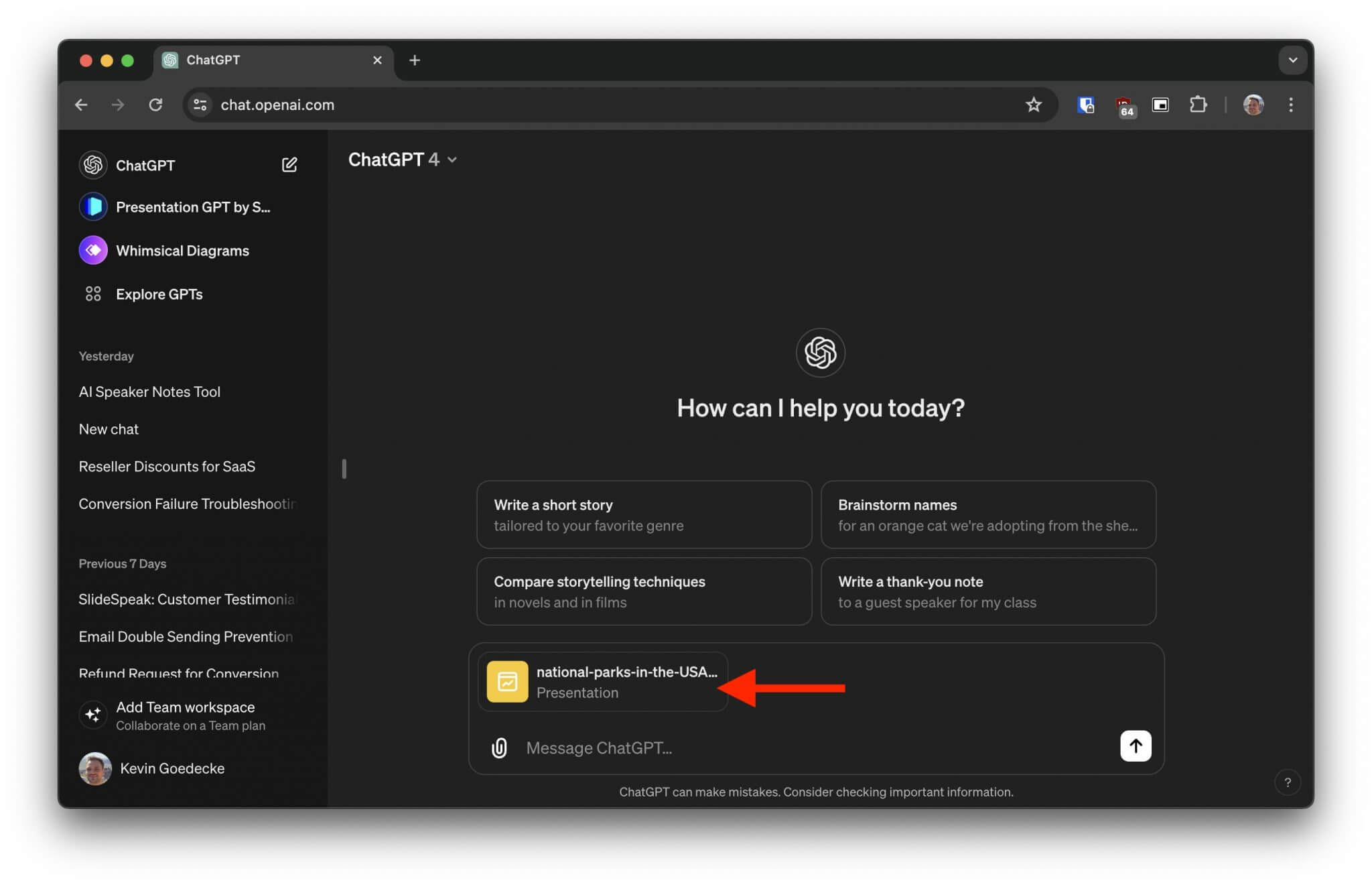 Add Speaker Notes with AI to Presentations - SlideSpeak