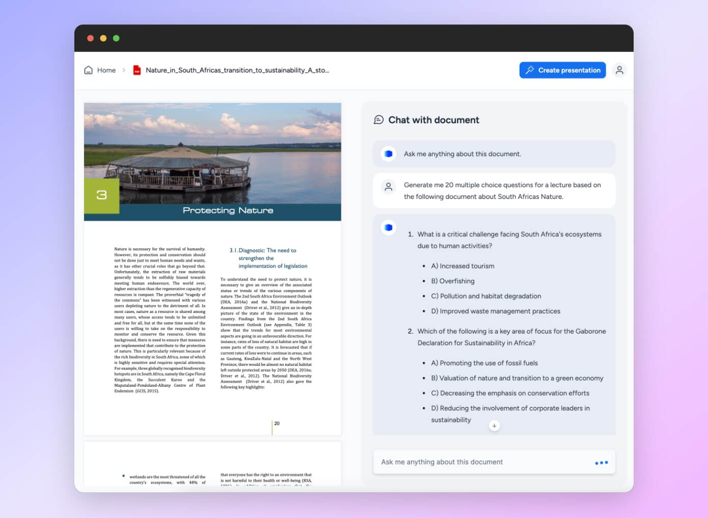 How To Generate Multiple Choice Questions From A Pdf With Ai Slidespeak