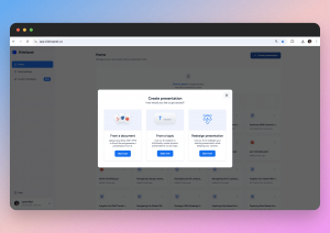 How do I upload a custom PowerPoint template to my SlideSpeak account?