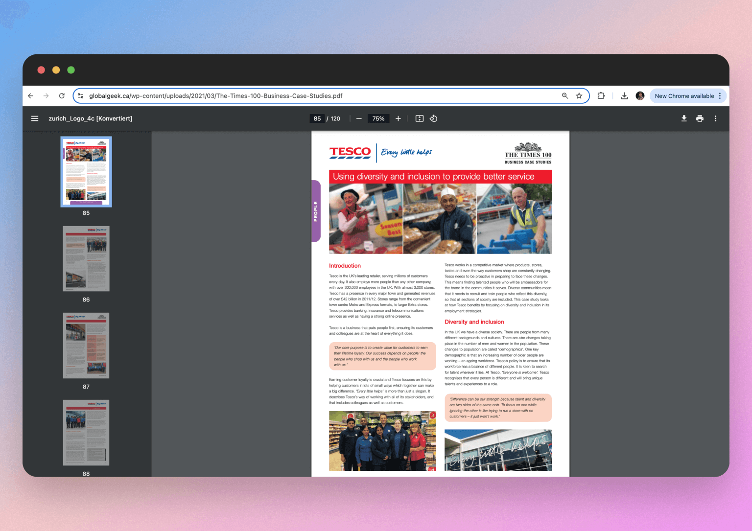 How to create a case study with AI - SlideSpeak