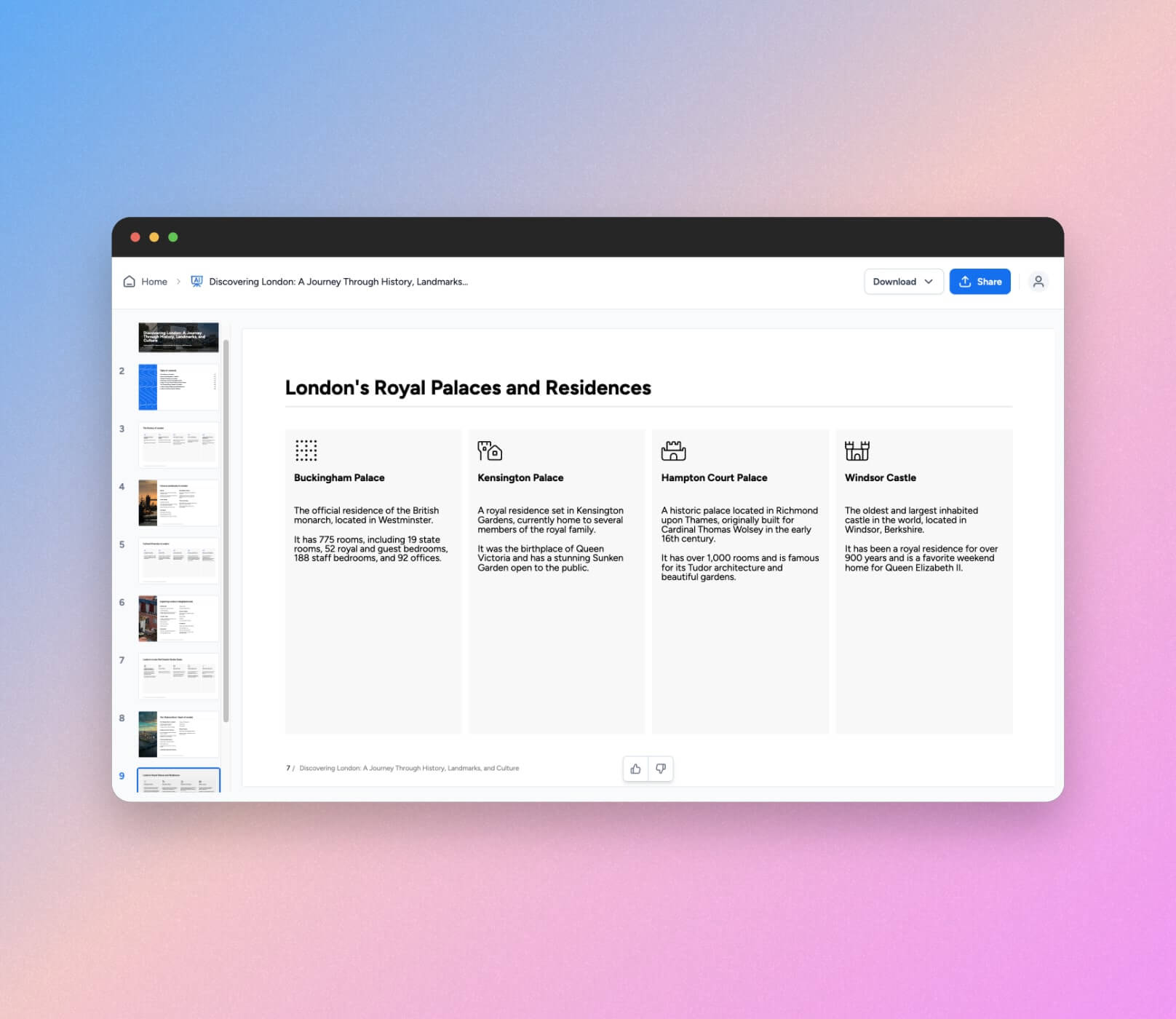 New! AI-Generated Icons in Presentations 👀 - SlideSpeak