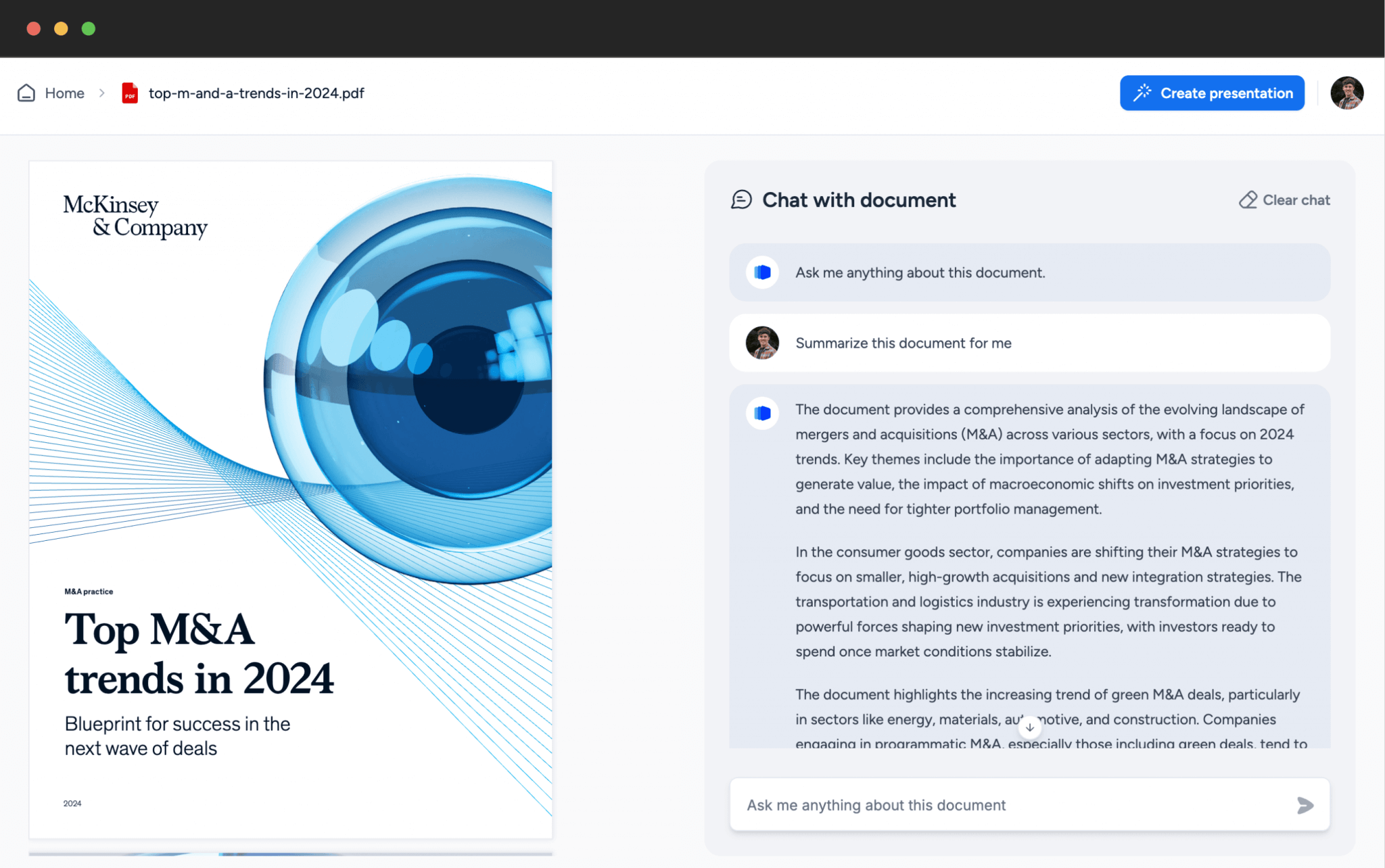 Top 5 AI tools for consultants - SlideSpeak