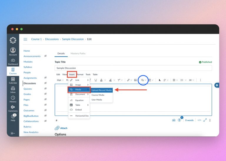 How to embed a PowerPoint in Canvas LMS - SlideSpeak