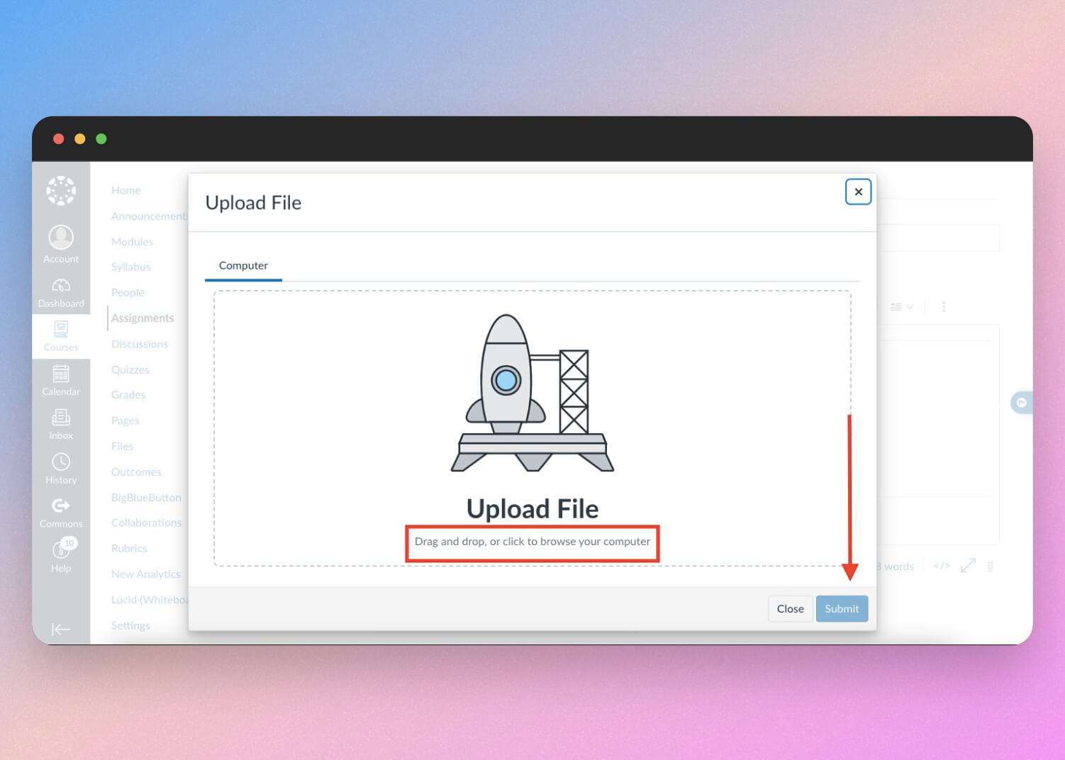 How to embed a PowerPoint in Canvas LMS - SlideSpeak