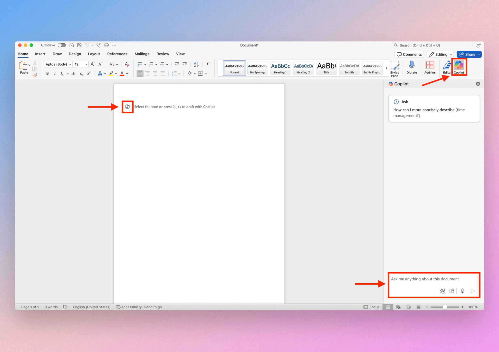 How to use Microsoft Copilot in Word - SlideSpeak