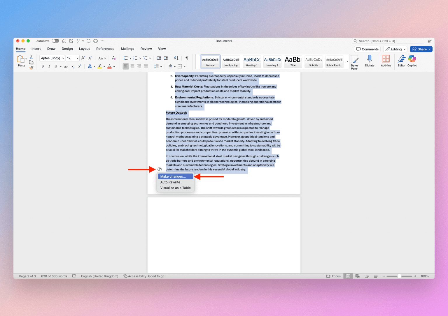 How to use Microsoft Copilot in Word - SlideSpeak