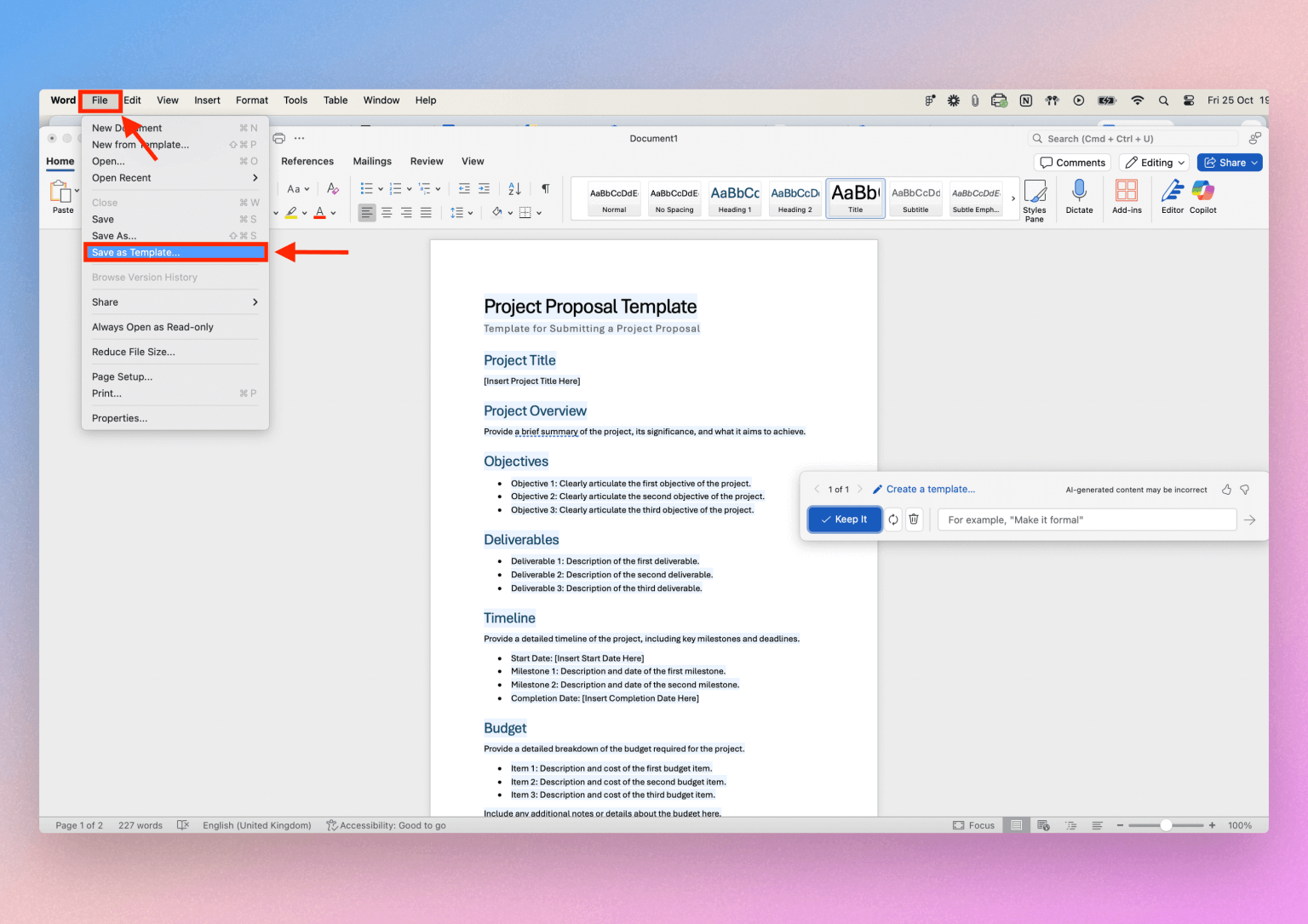 How to use Microsoft Copilot in Word - SlideSpeak