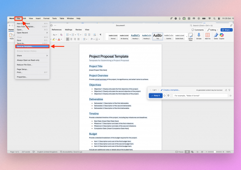 How to use Microsoft Copilot in Word - SlideSpeak