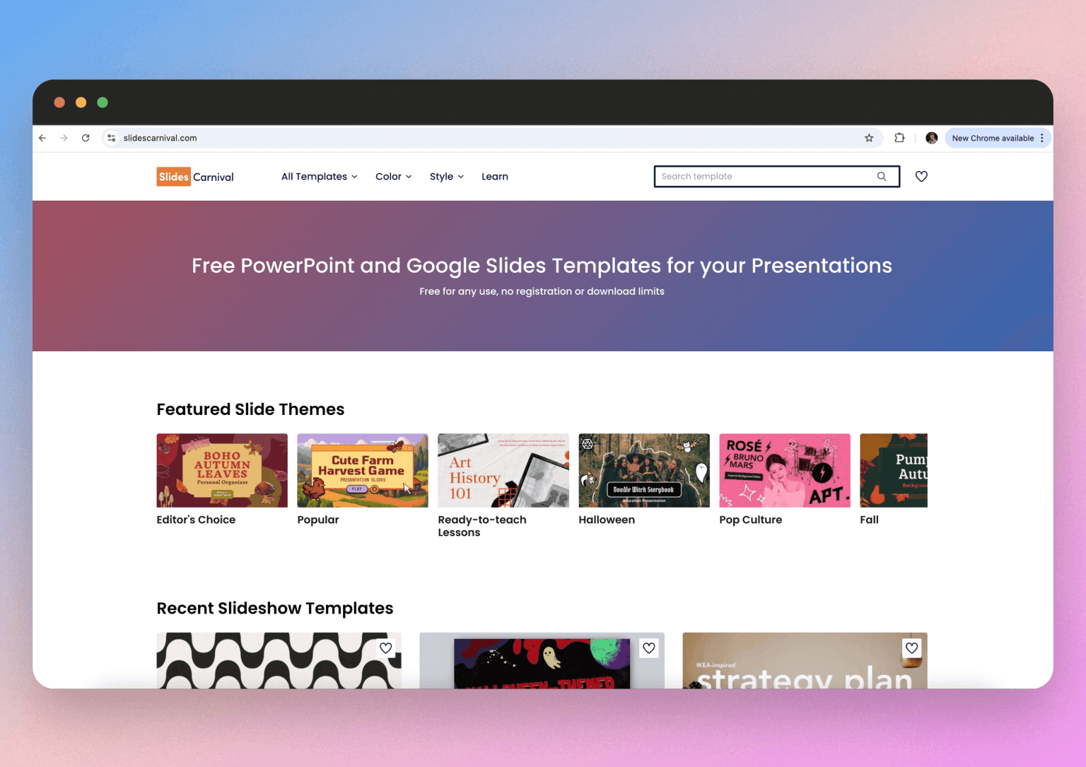 Top 5 Websites for Professional PowerPoint Templates - SlideSpeak
