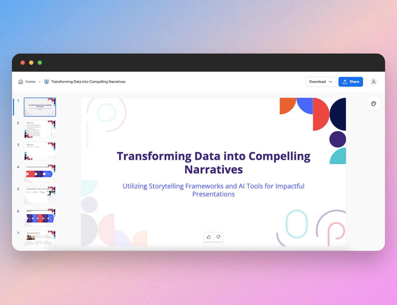 How to craft a compelling storyline for a presentation - SlideSpeak