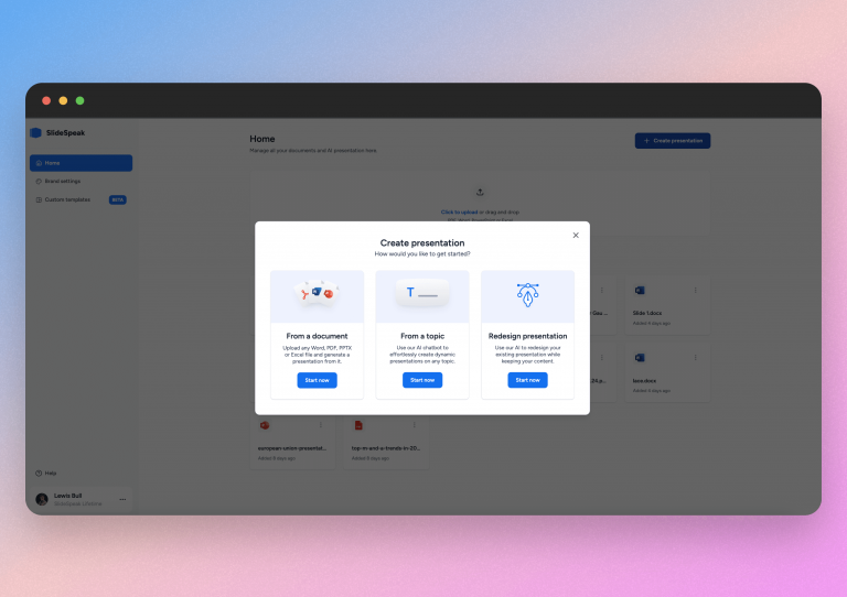 Top 5 Free AI Presentation Makers in 2025 - SlideSpeak