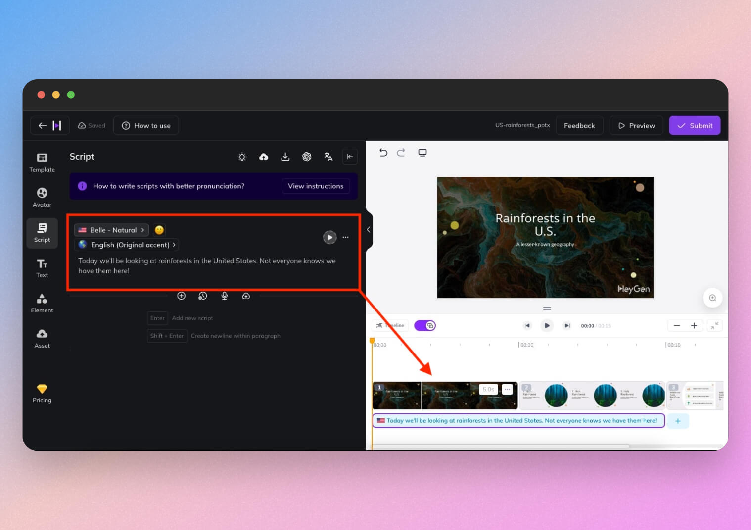 Generate AI Videos from Presentations - SlideSpeak