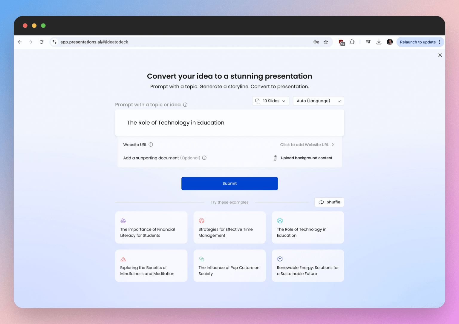 Top 5 Free AI Presentation Makers in 2025 - SlideSpeak