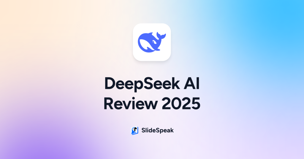 DeepSeek AI Review 2025 - SlideSpeak