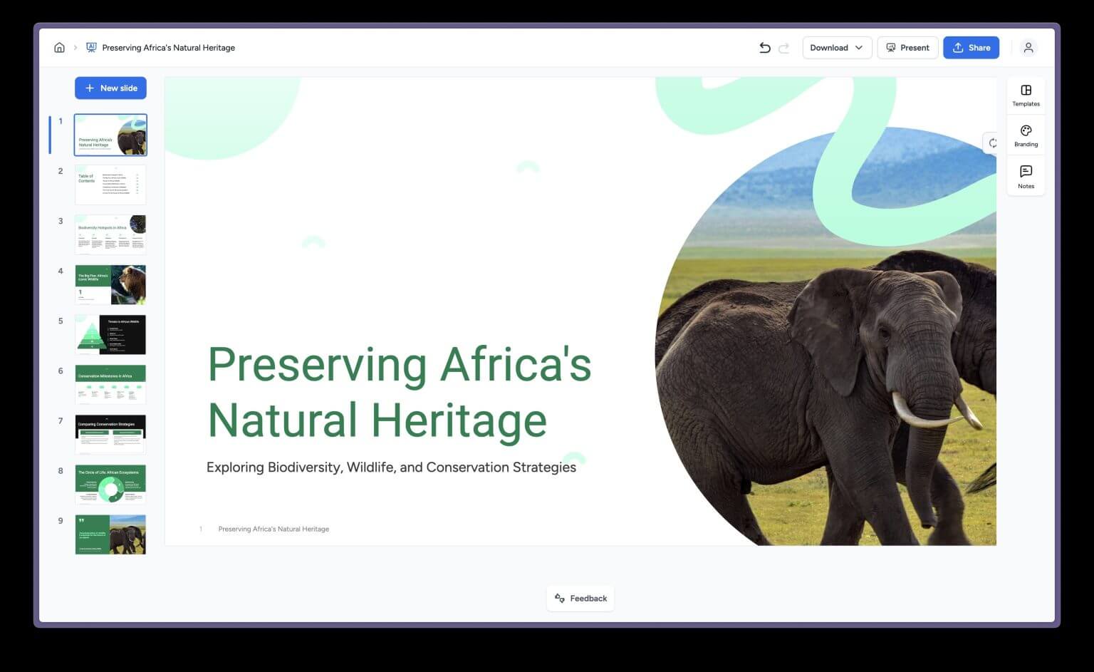 5 FREE Genspark AI Slides Alternatives - SlideSpeak