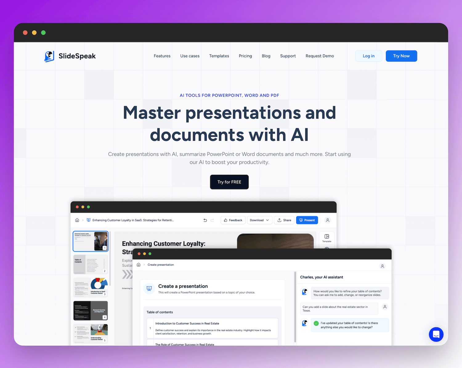 Top 5 Alternatives to Manus Slides - SlideSpeak