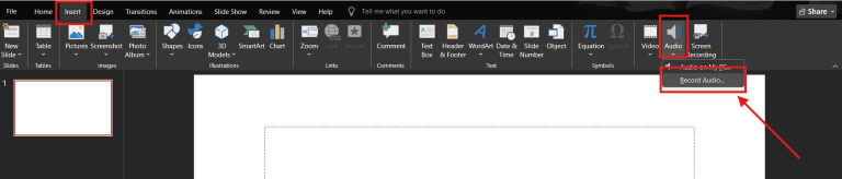 How to Record Audio on PowerPoint for Better Presentations